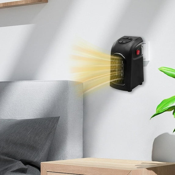 Small Household Heater Fan - Mini Desktop Electric Warmer, Compact ...