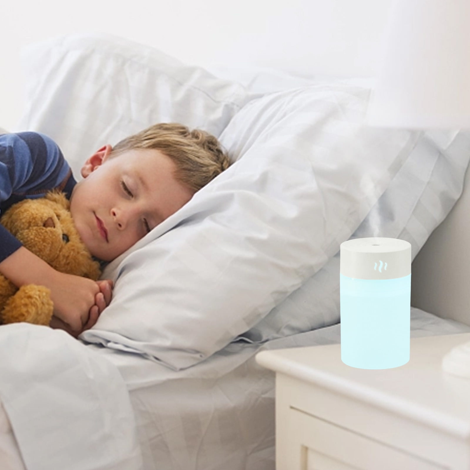 Small Humidifier, 260ml Portable Mini Humidifier, Personal Cool Mist ...