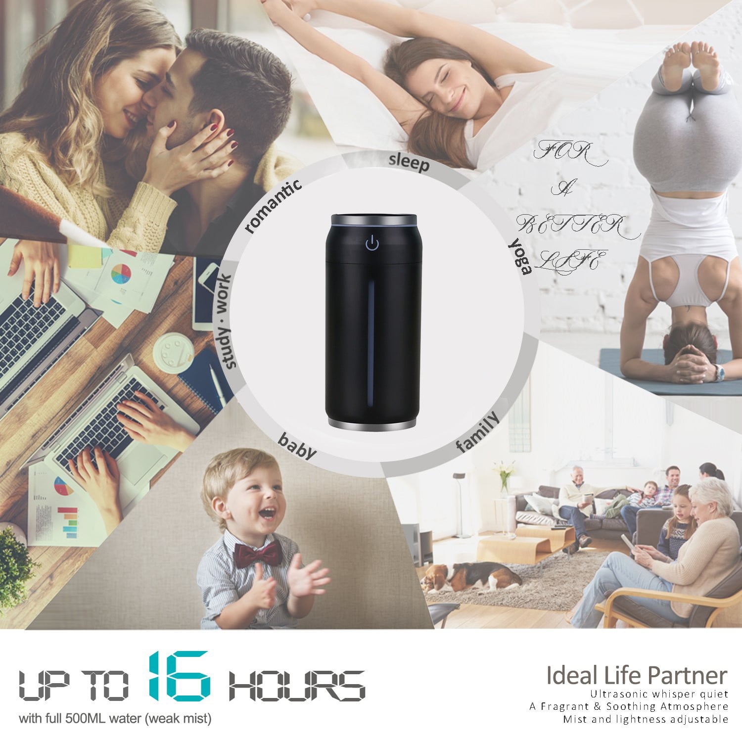 Small Humidifier Relieve Nose Stoppers Problems Gift For Women Mom Her ...