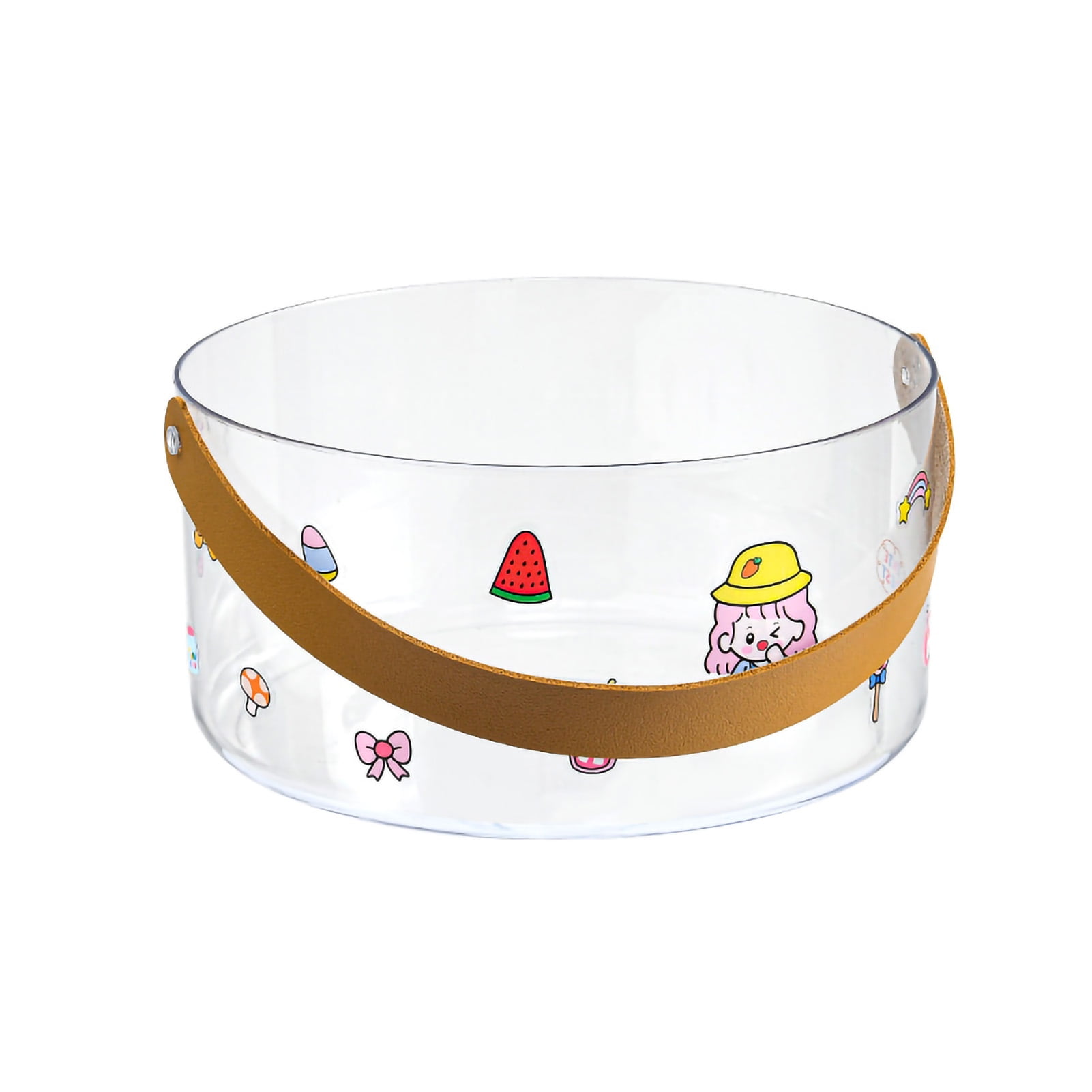 Small Ice Bucket Household Transparent Ice Wine Barrel Picnic Beer ...