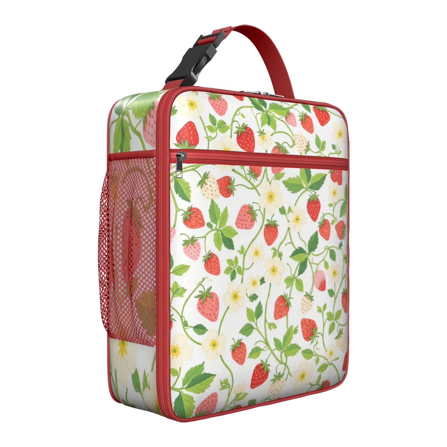 Small Insulated Lunch Bag with Handle, Lunch Box Tote for Women Men ...