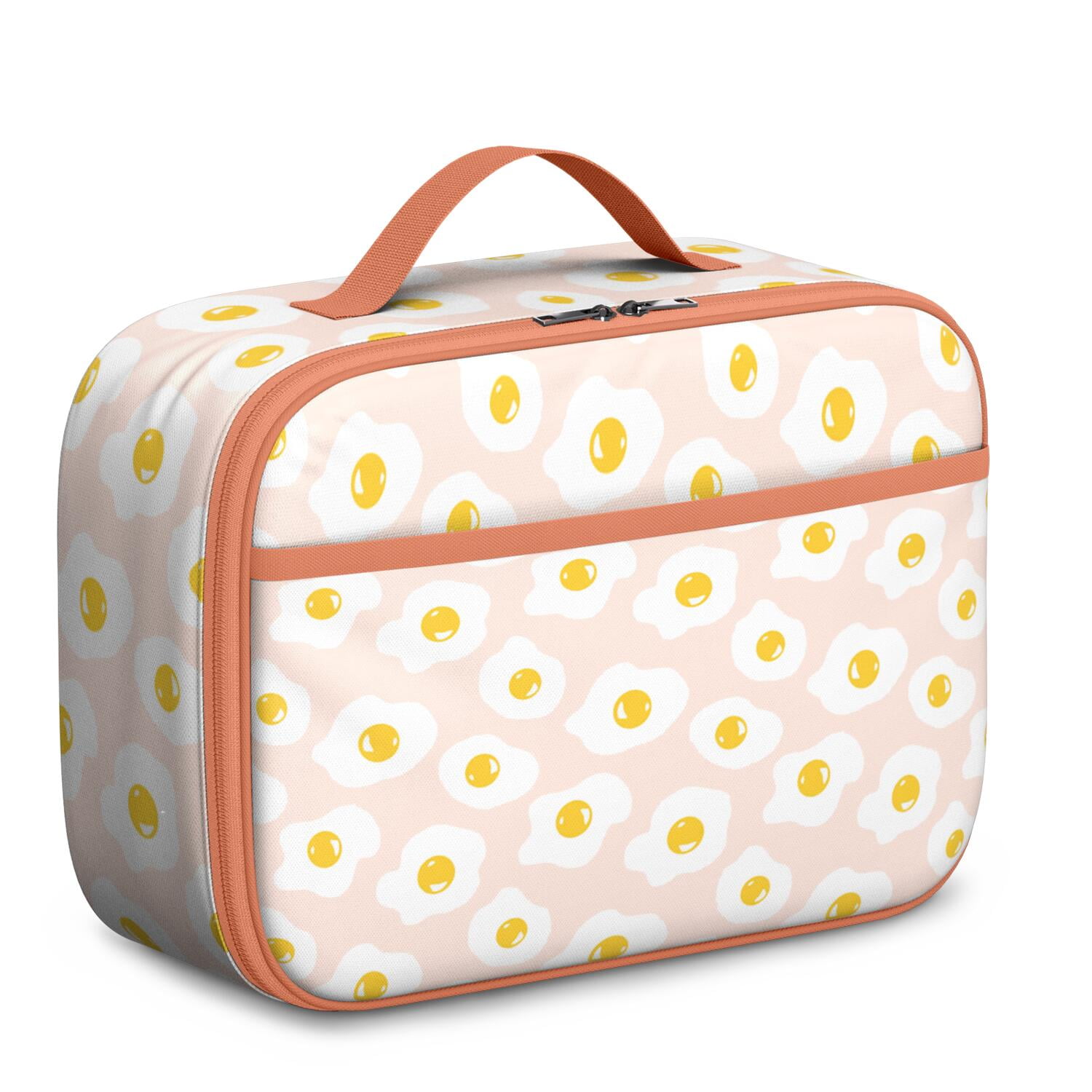 Small Insulated Lunch Tote with Eggshell Design - Lightweight & Compact ...