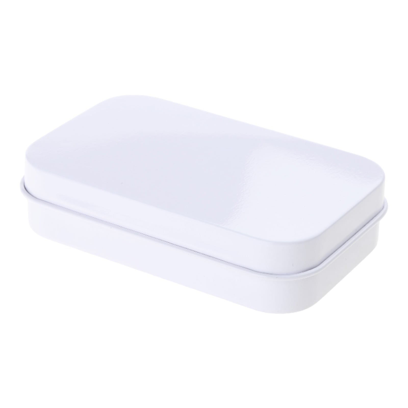 Small Iron Storage Box with Lid Slide Cover Jewelry Container ...