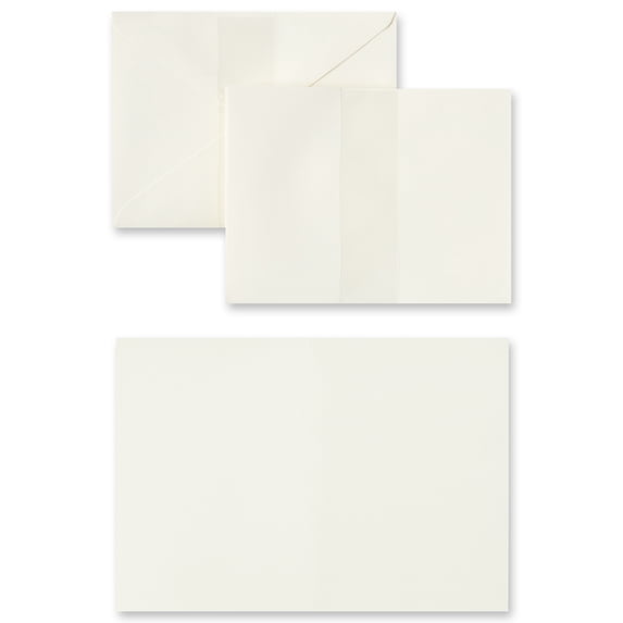 Small Ivory Cards & Envelopes by Recollections - 4" x 5.5" - Walmart.com