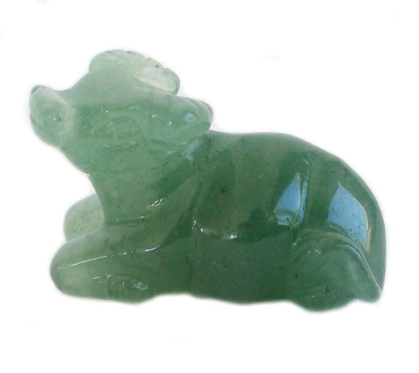 Small Jade Ox Statue - Walmart.com