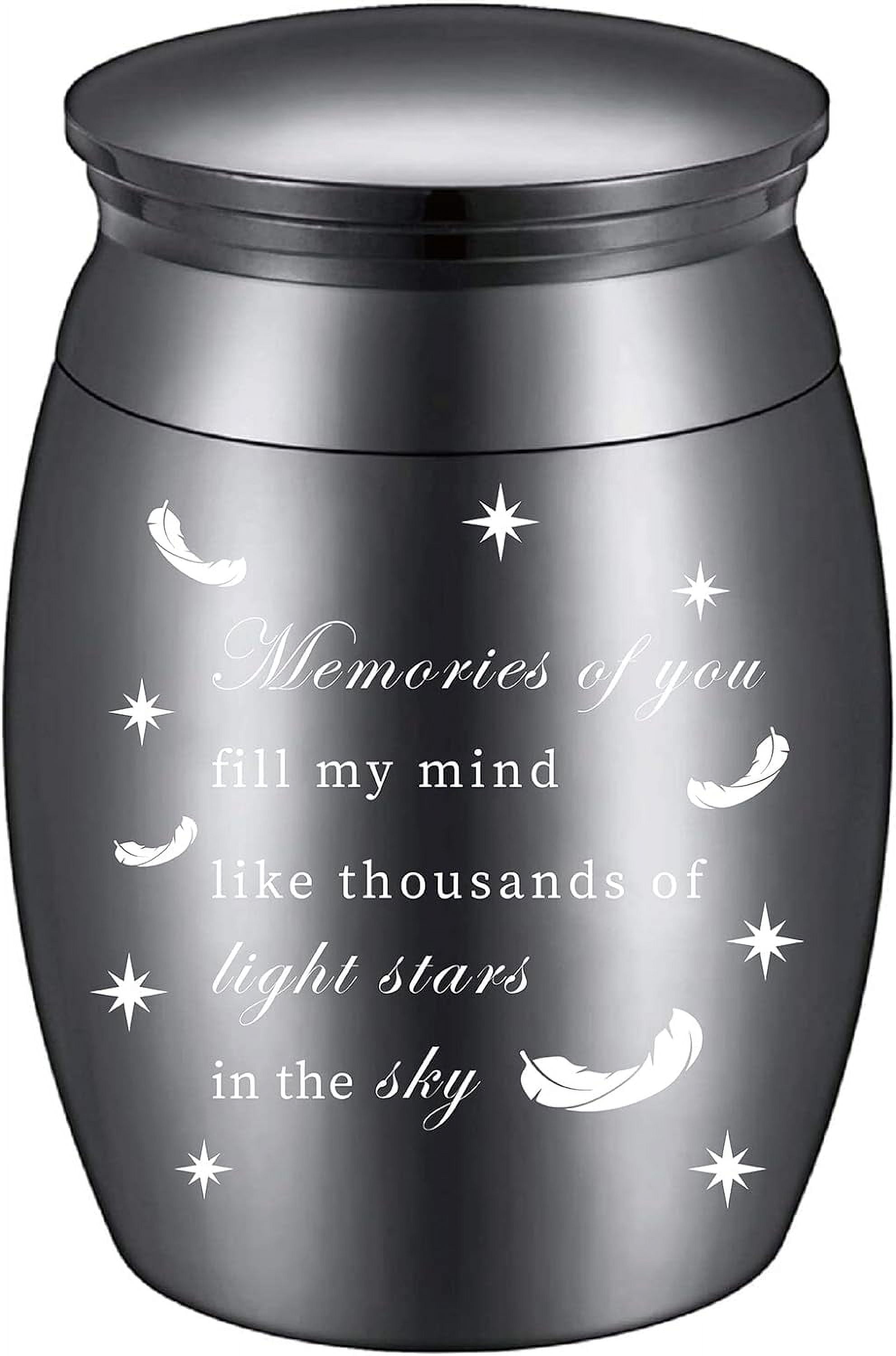 Small Keepsake Urn for Human or Pigeon Ashes Memorial Mini Urns with A ...