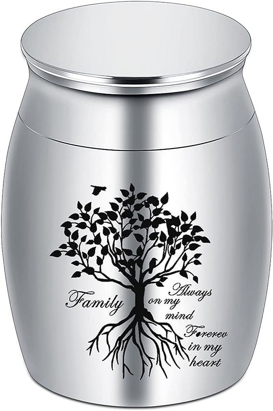 Small Keepsake Urns for Human Ashes - 1.57 Inch Mini Cremation Urn for ...