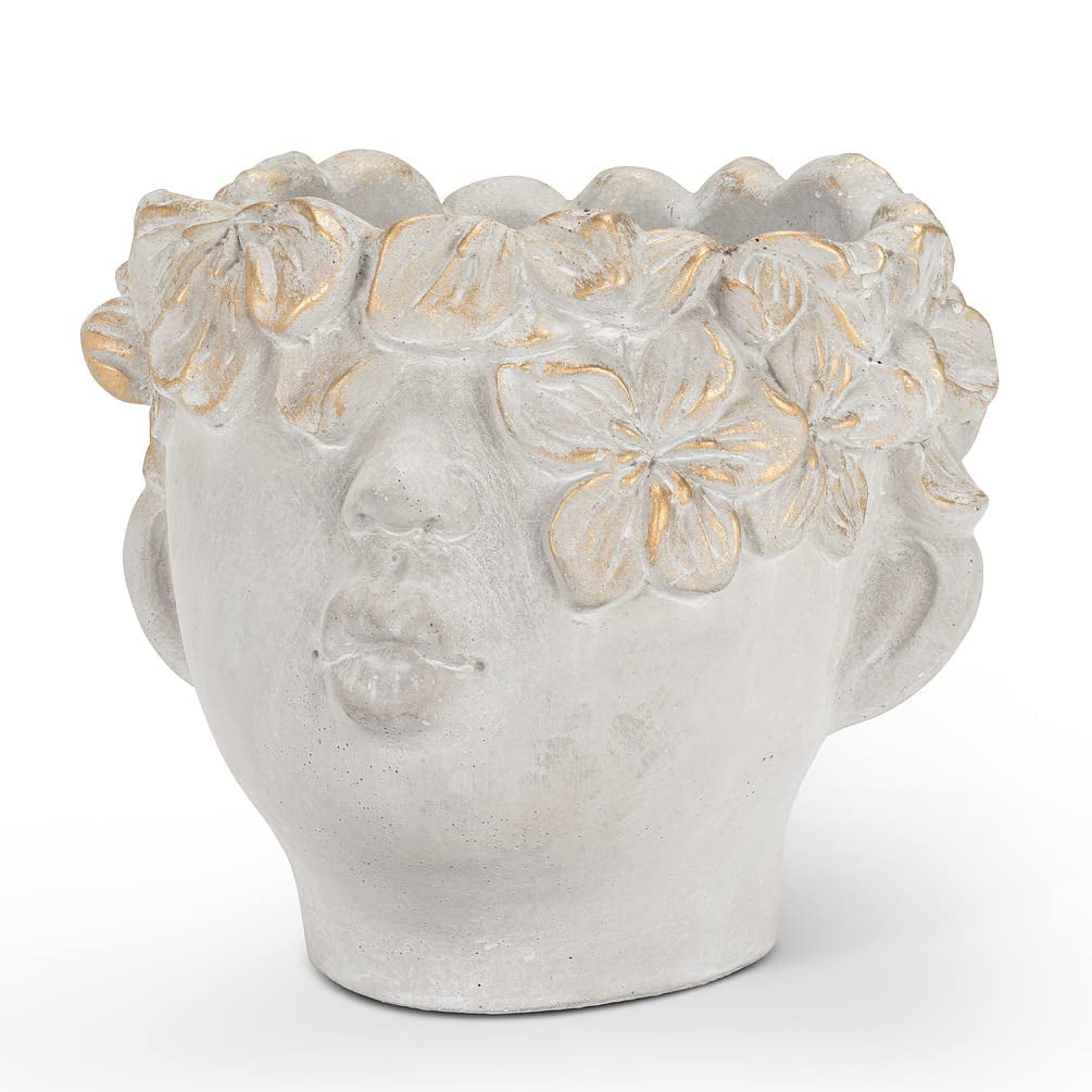 Abbott Collection Small Kissing Face Planter - Walmart.com