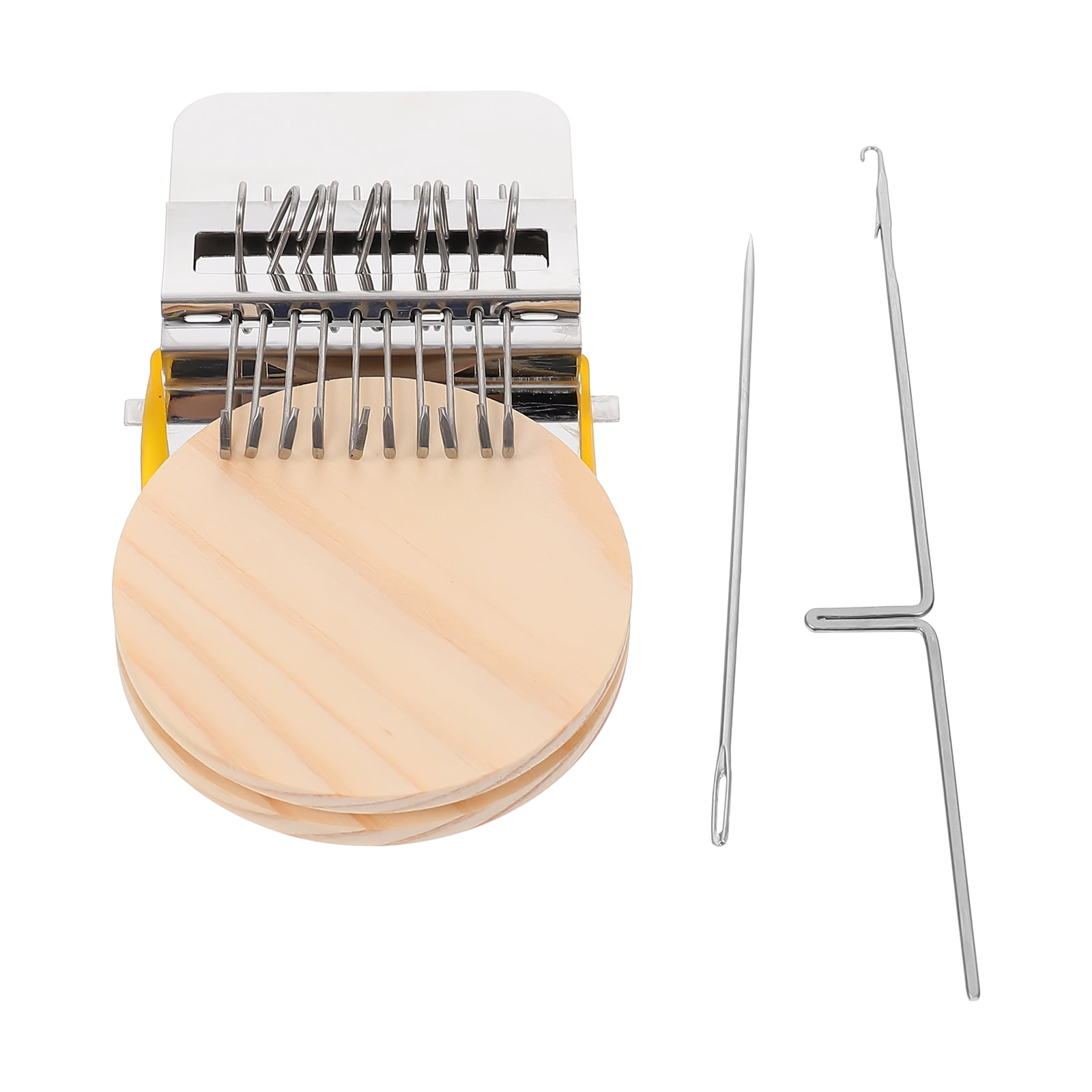 COOPHYA DIY Weaving Toy Wood 1 Set 4.7x5.5x0.4in - Walmart.com