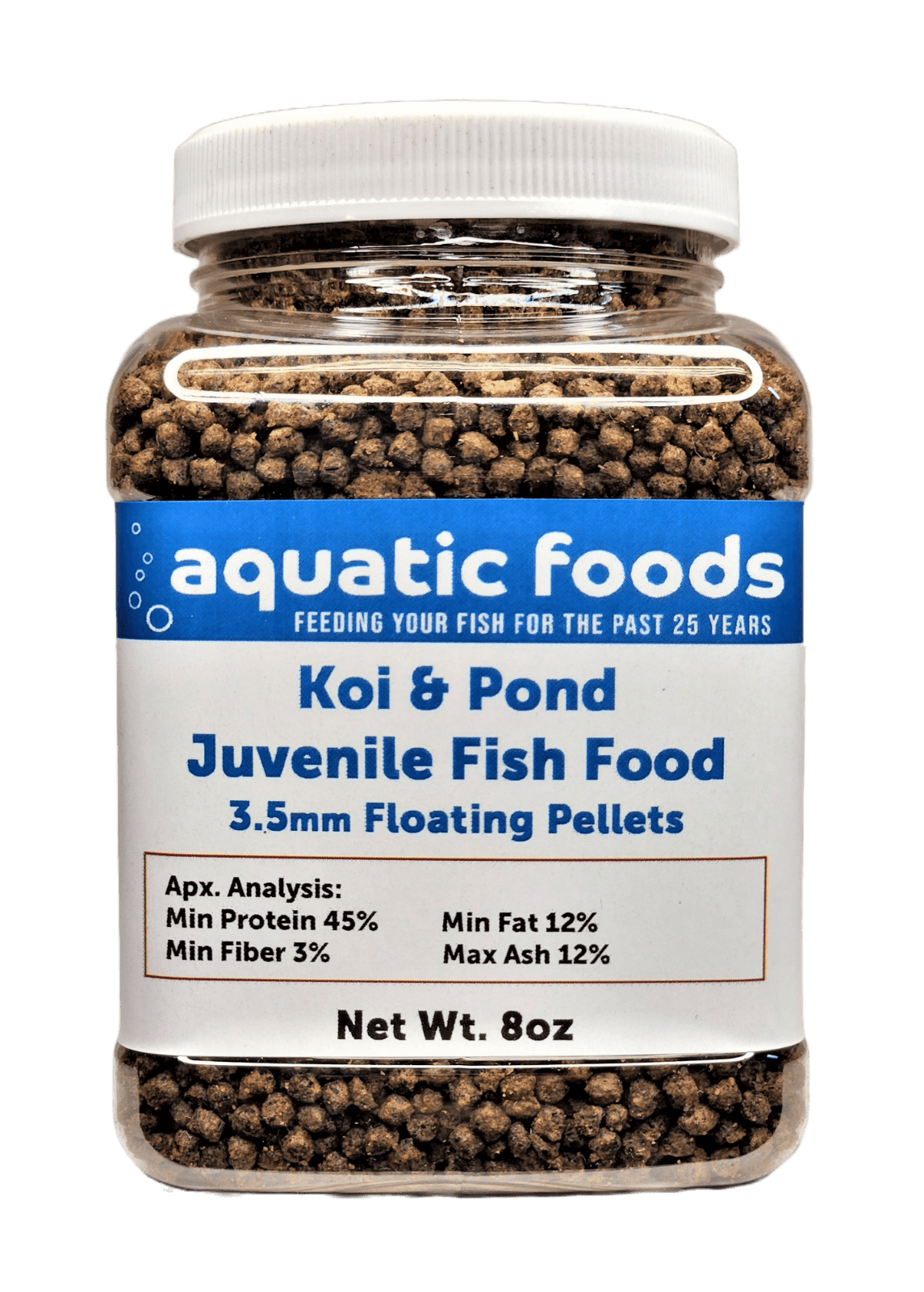 Small Koi and Pond Juvenile Fish Pellet Food, 45% Protein 3.5mm ...