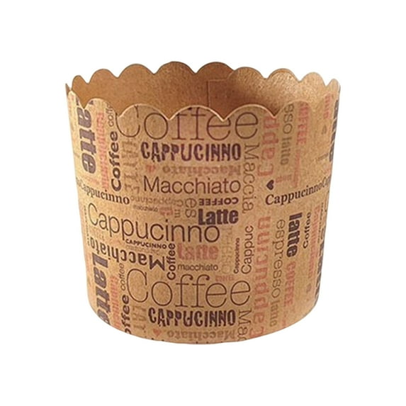Small Kraft Paper Machine-Made Cupcake Liners, Oven-Safe Heat-Resistant ...