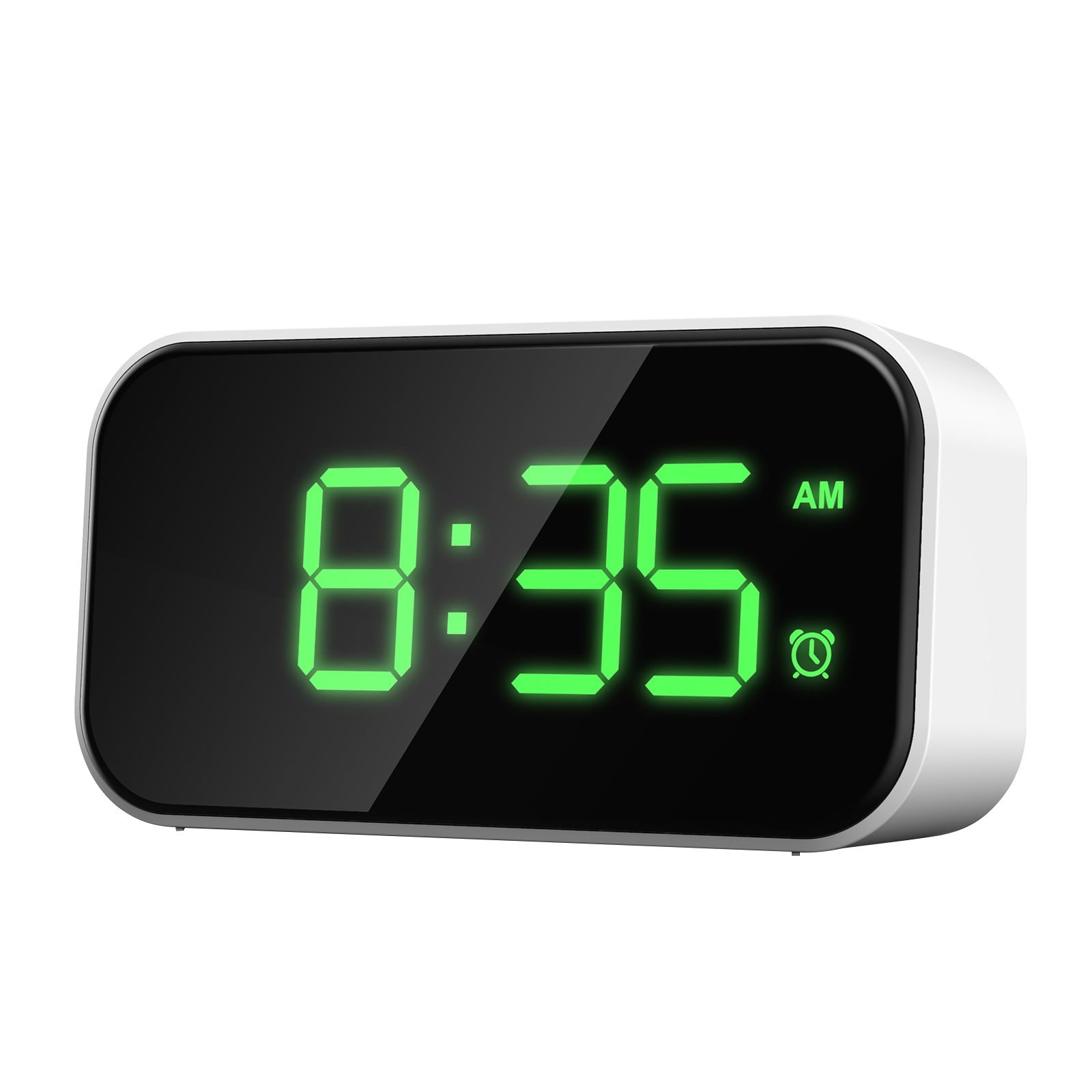 Small LED Digital Alarm Clock With Snooze Easy To Set Full Range ...