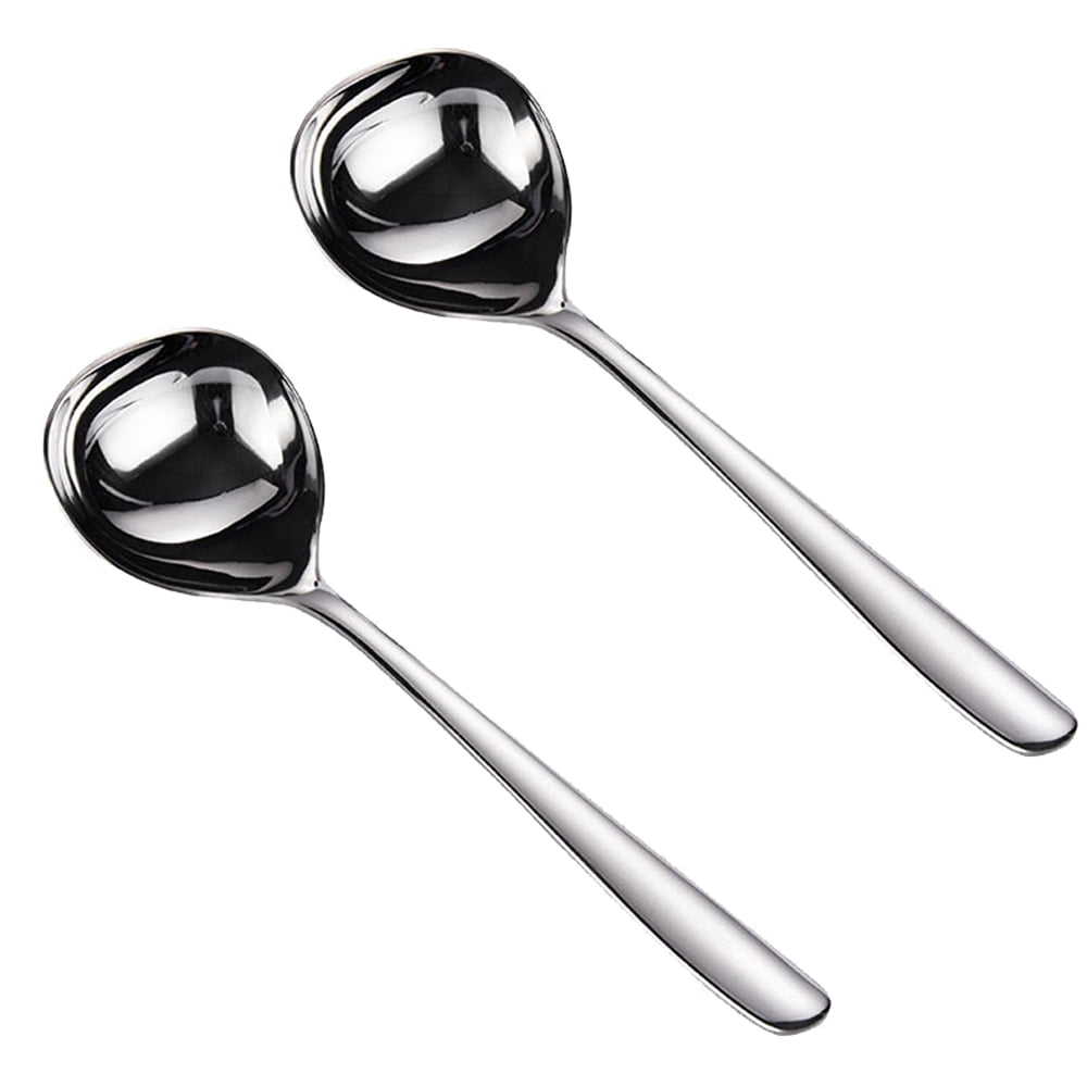 Small Ladle for Sauce StainlCGJ-0518- Steel Serving Ladle Silver Gravy ...