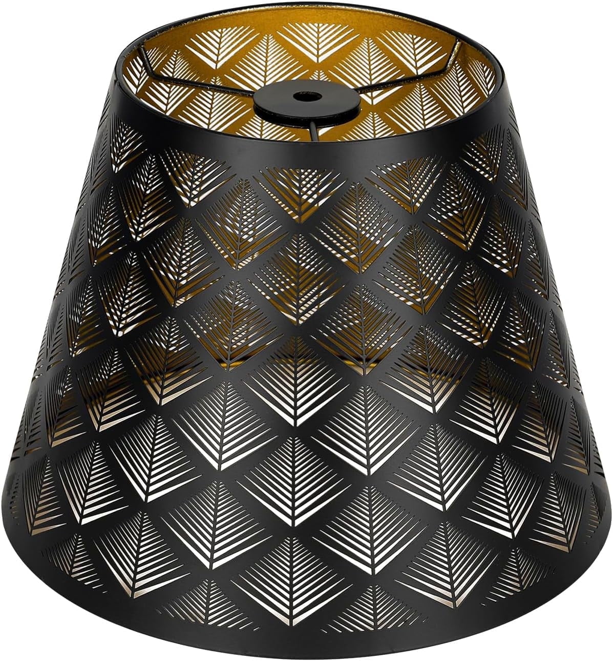 SWAIFDEE Barrel Metal Lamp Shade with Arrow Pattern, Lampshades for ...