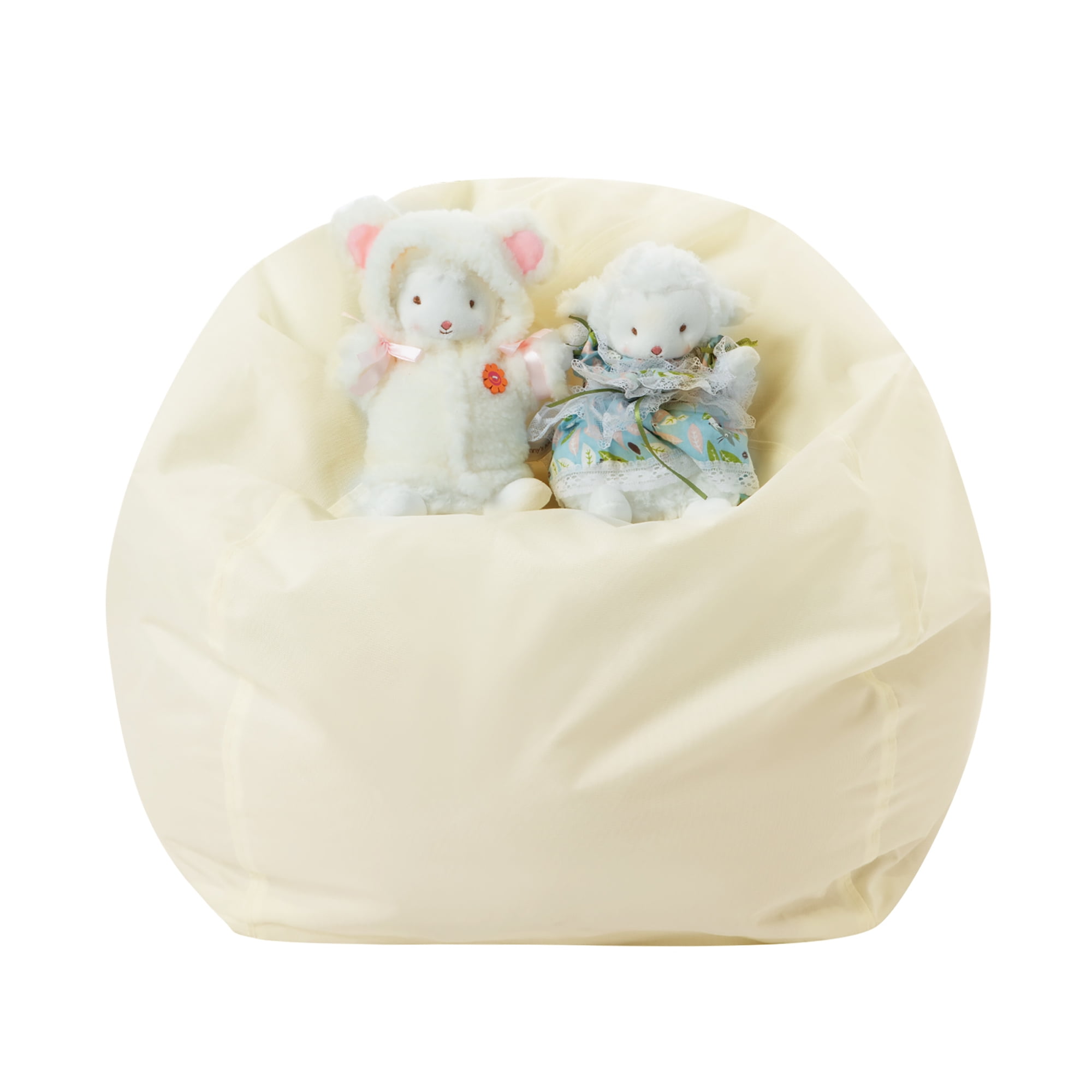 Small Lazy Sofas Cover Chairs Without Filler Linen Cloth Lounger Seat ...