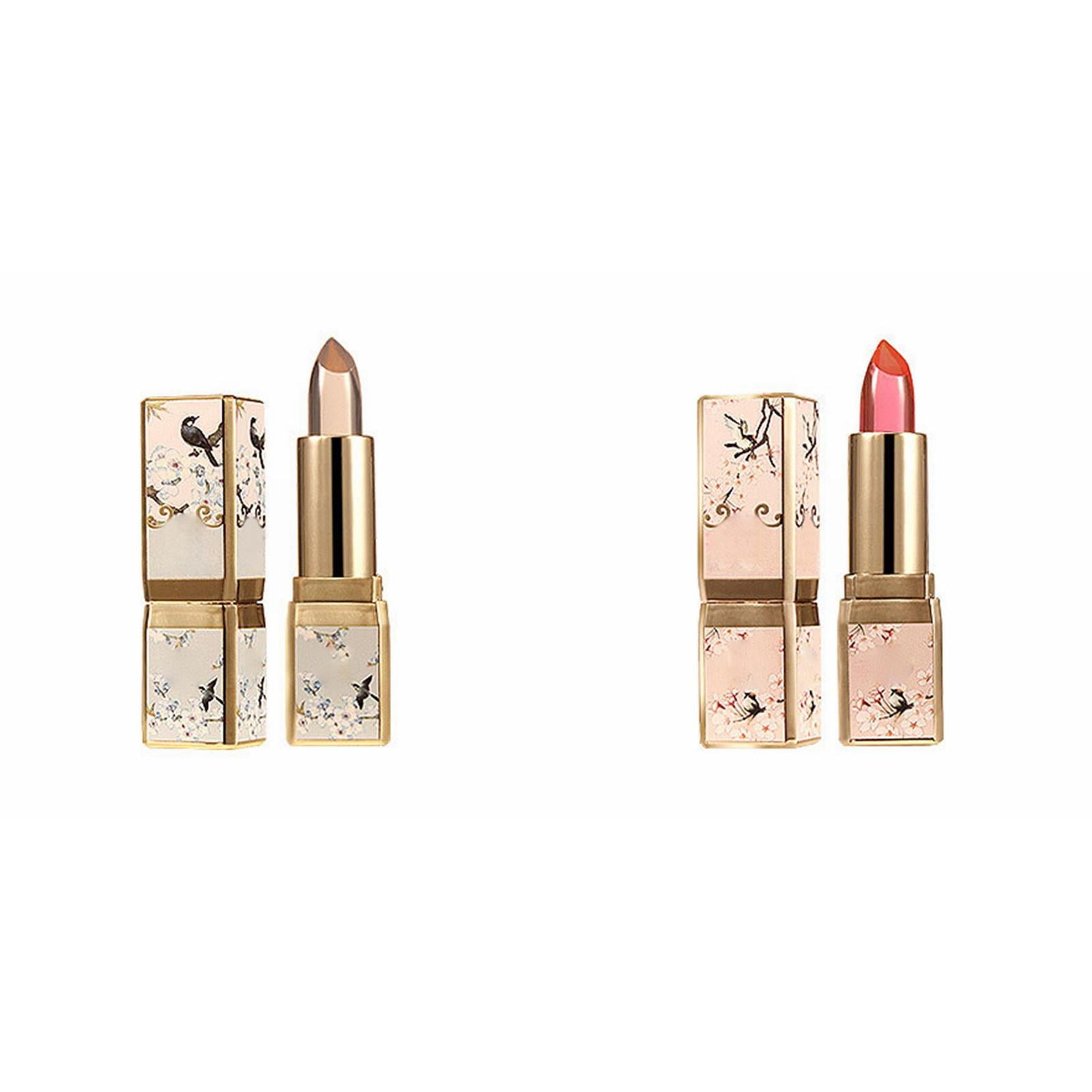 Small Light Tube Temperature Changing Lipstick Long Effect Luminous ...