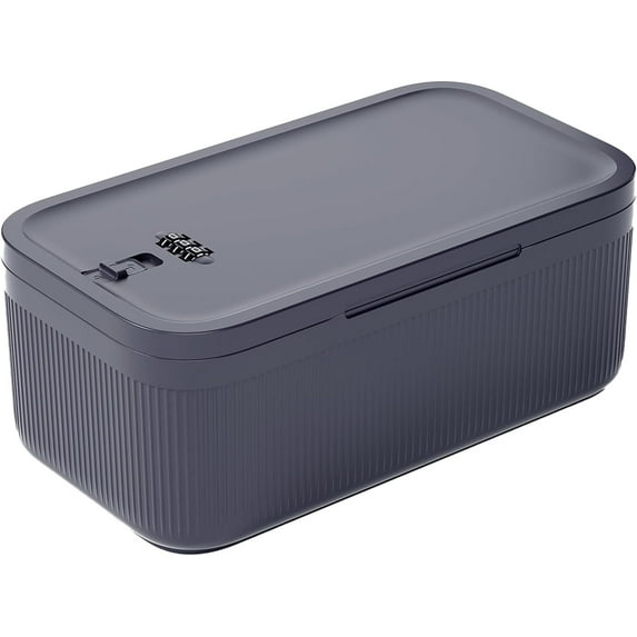 Small Lock Box for Medication Safe, Lockbox for Phone Jail, Medicine ...