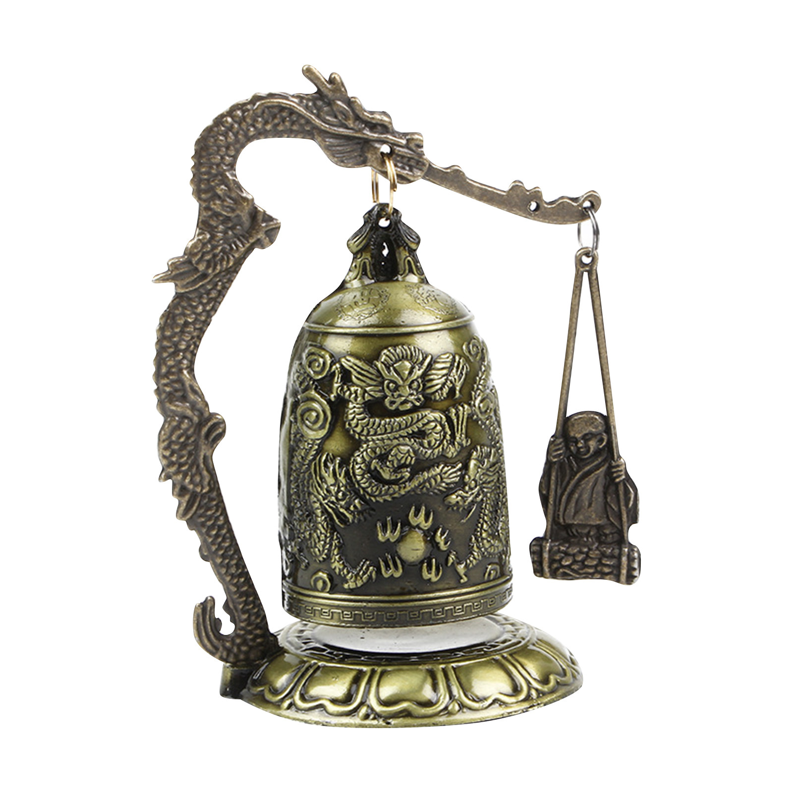 Small Lock and Shanglong Striking Bell Can Ring the Dragon Bell ...