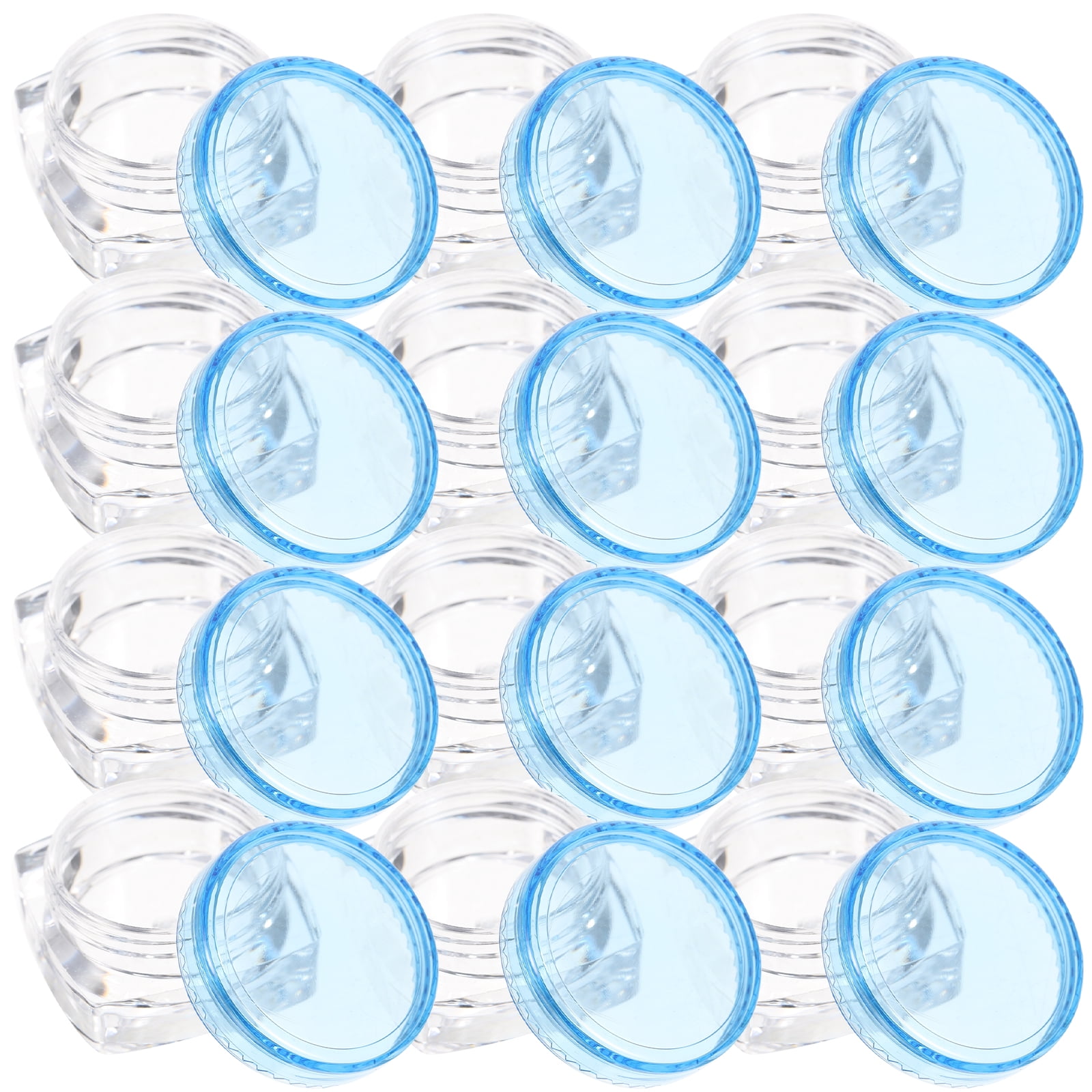 Small Lotion Bottles Body Cream Jars 12 Pcs Bottled with Cover Mint ...