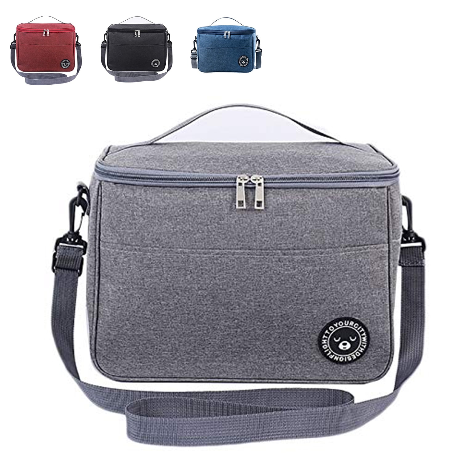 Small Lunch Bag Insulated Cooler Thermal Bag - Walmart.com
