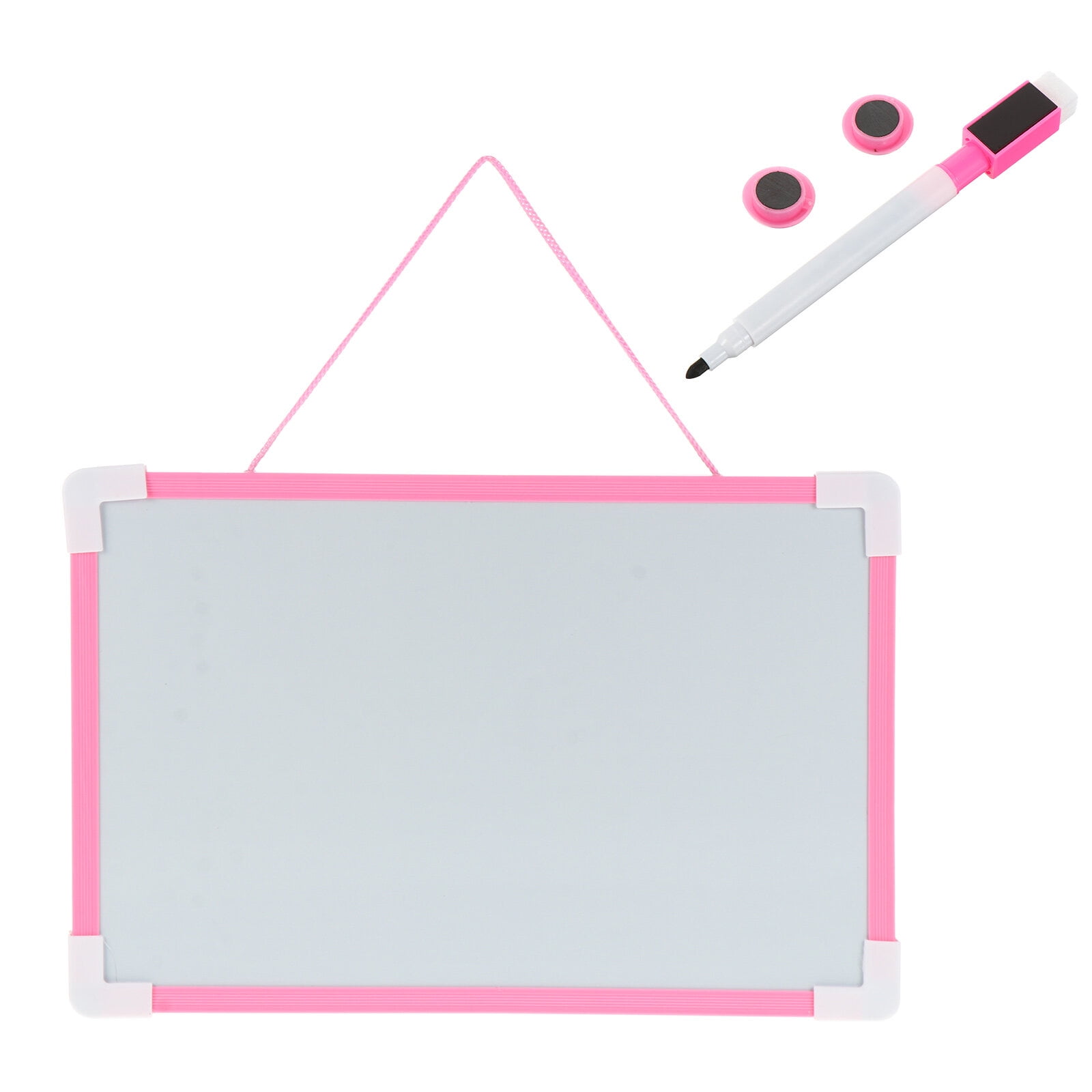 Small Magnetic Whiteboard for Kids Drawing and Memo (Pink) - Walmart.com