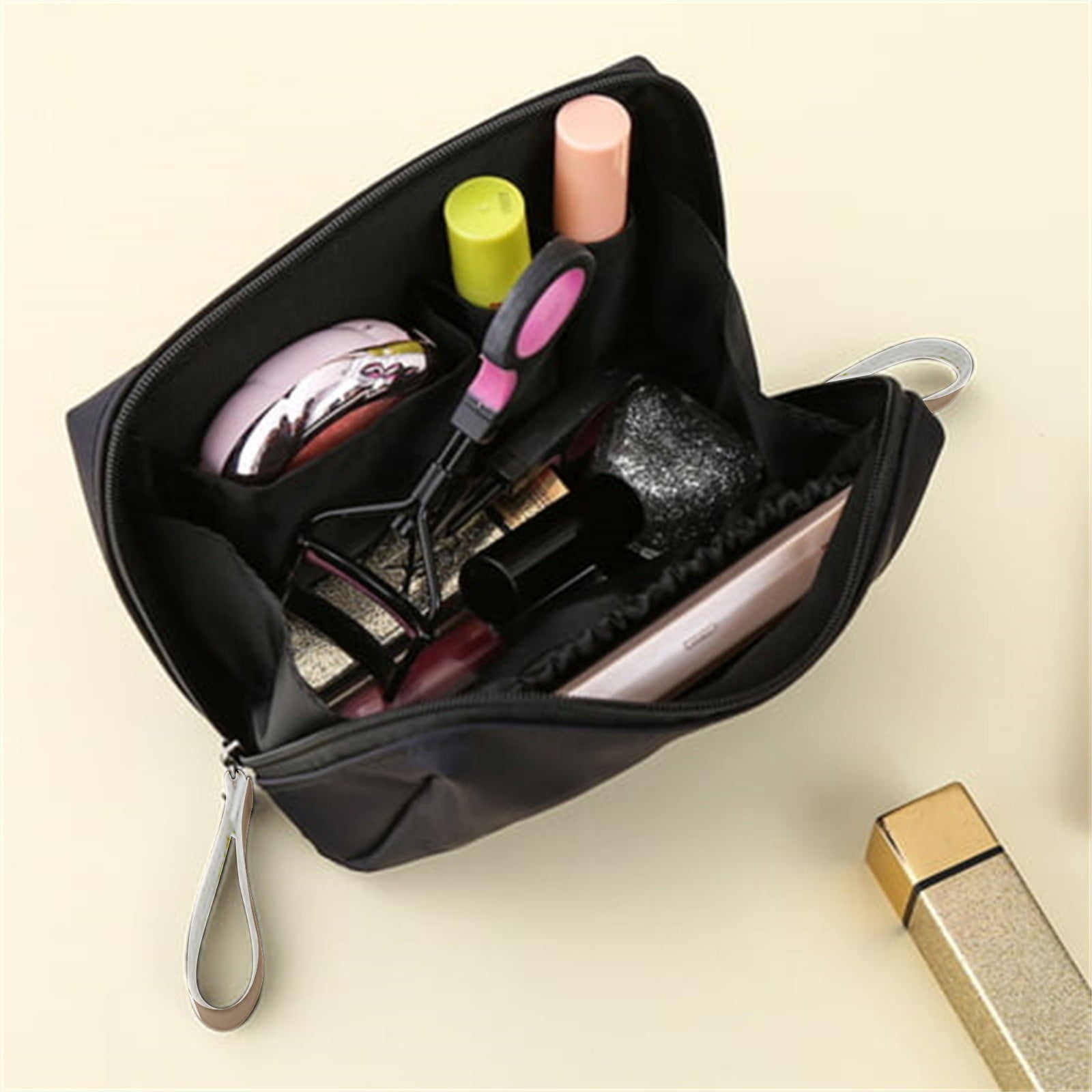 Small Makeup Bag for Purse Travel,Cosmetic Pouch Organizer for Women ...