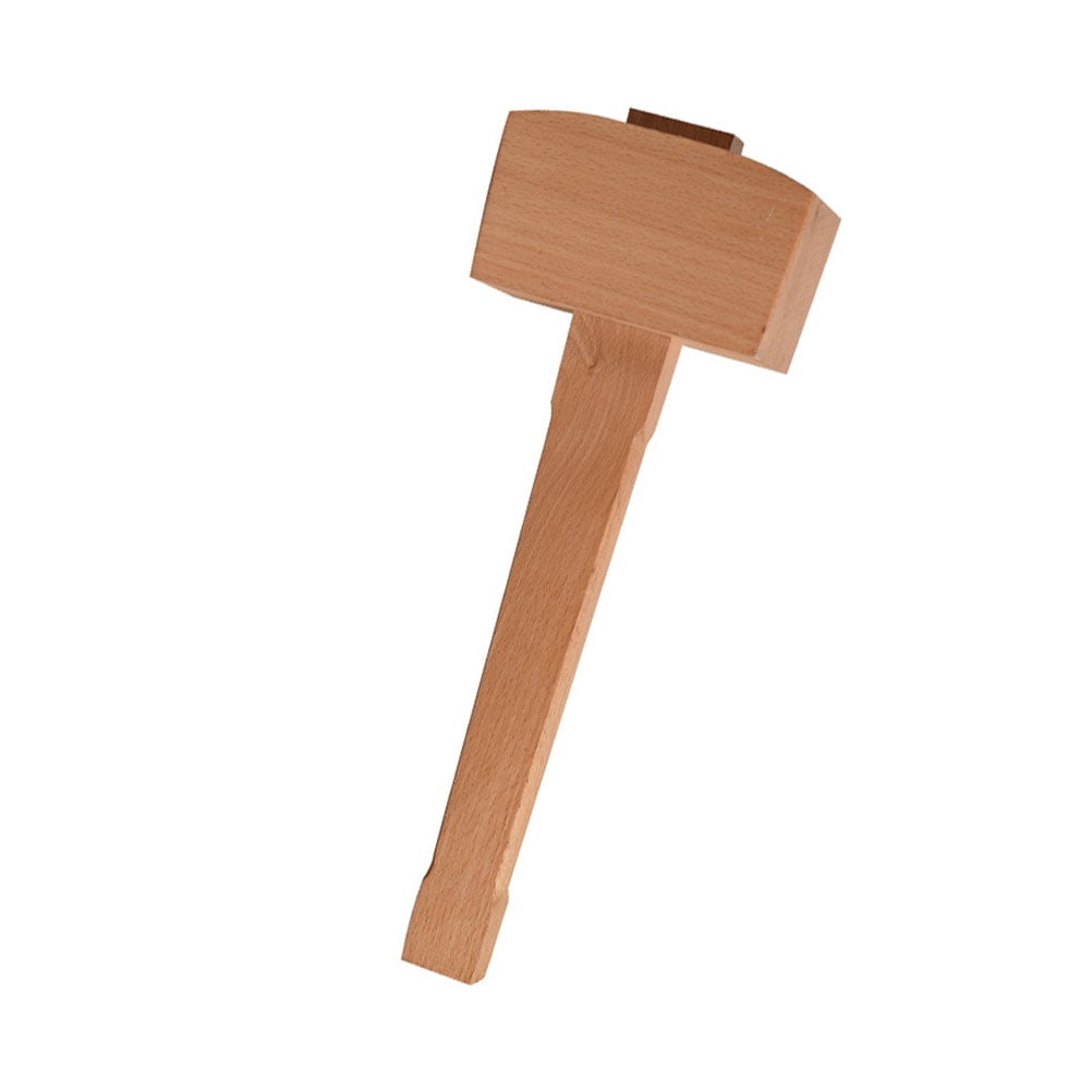 Small Mallet Punching Hammer Wooden Document Leather Handheld Child ...