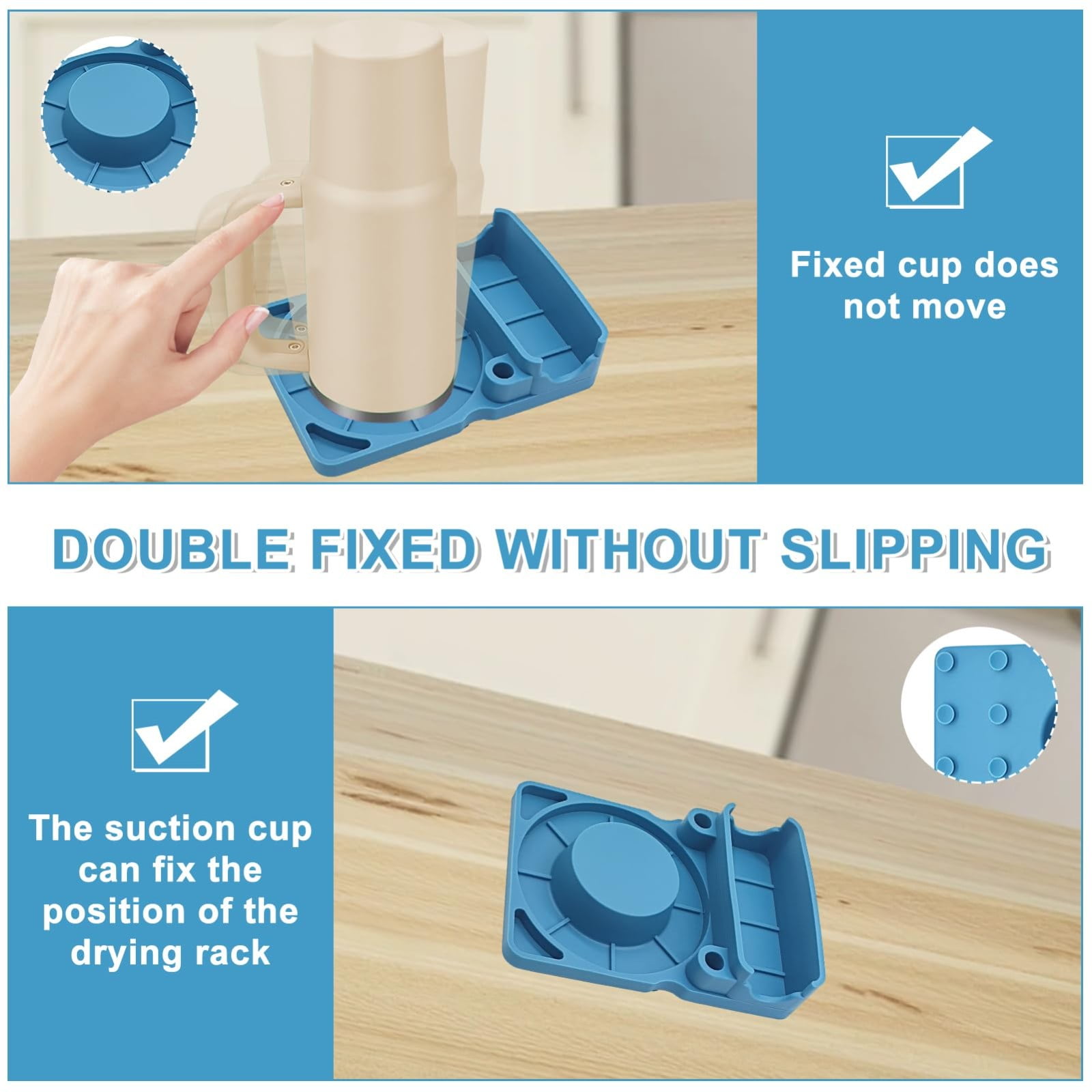 Small Mat Dish Stand for Kitchen over The Dish Drainer Drying Rack ...