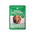 Small Matters Adult Dog Food for Small Dogs, Chicken & Veggie Feast ...