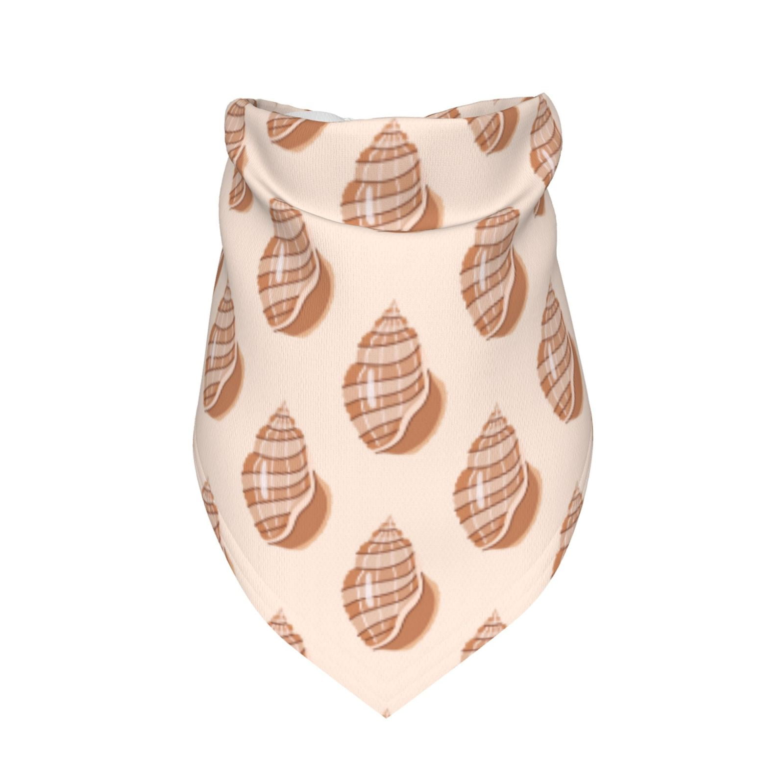 Small Medium Large Dog Bandanas Boy Girl - Conch Shells Print No.9079 ...
