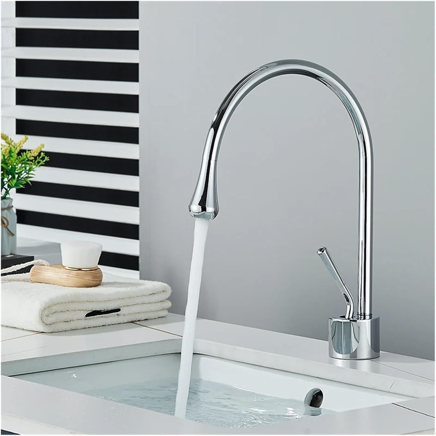 Small/Medium/Large Water Drop Creative Basin hot and Cold Water Mixing ...