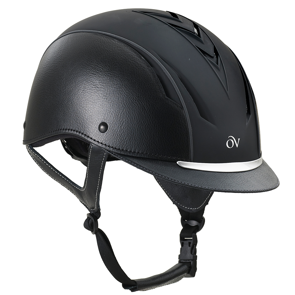 Small Medium Ovation Z-8 Elite Ii Adjustable Horse Riding Helmet Black ...