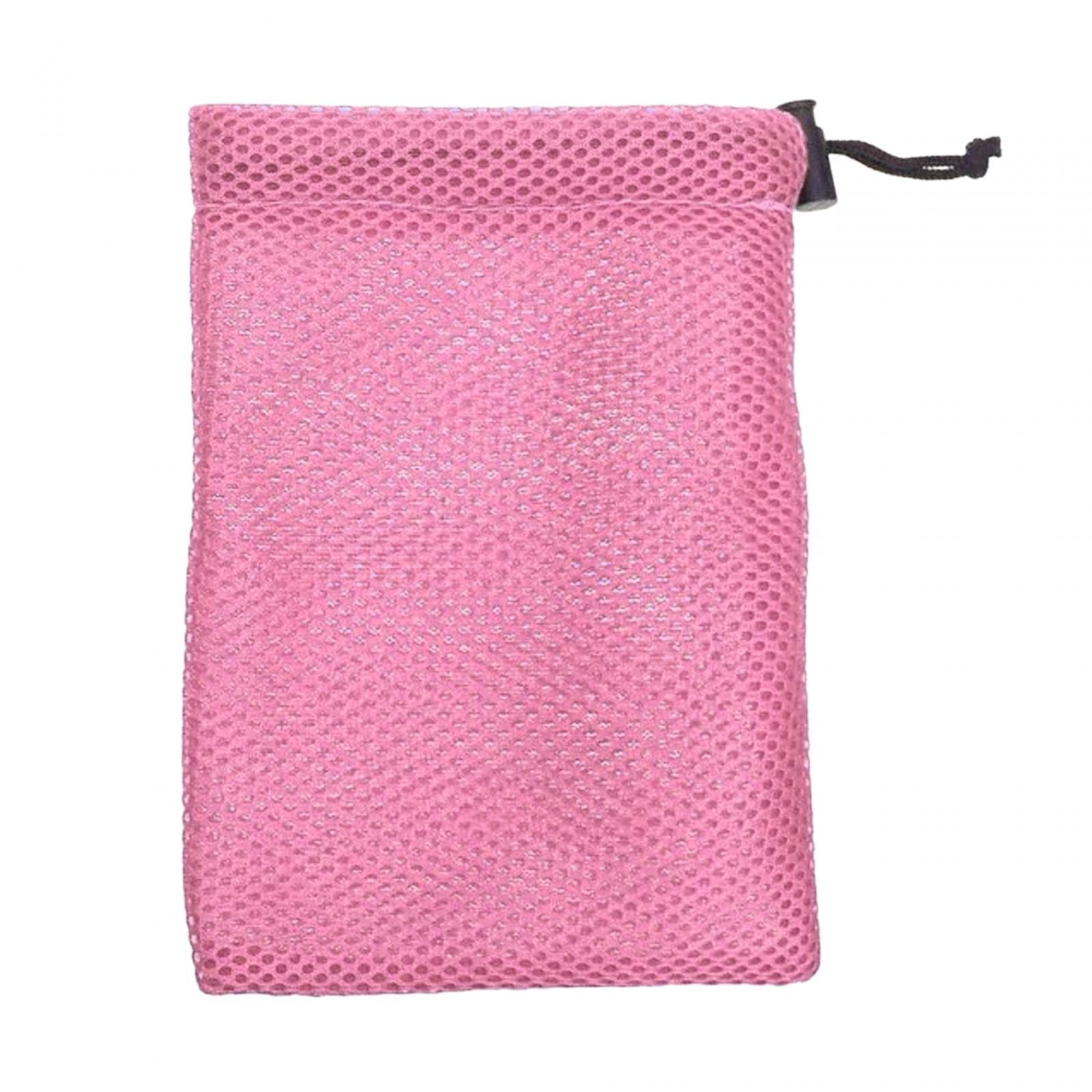 Small Mesh Drawstring Bag, Mesh Bag Drawstring Gym Bags Portable ...