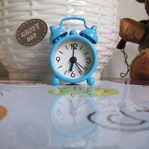 Small Metal Alarm Clock,Classic Analog AlarmClock,Cool Creative Alarm ...
