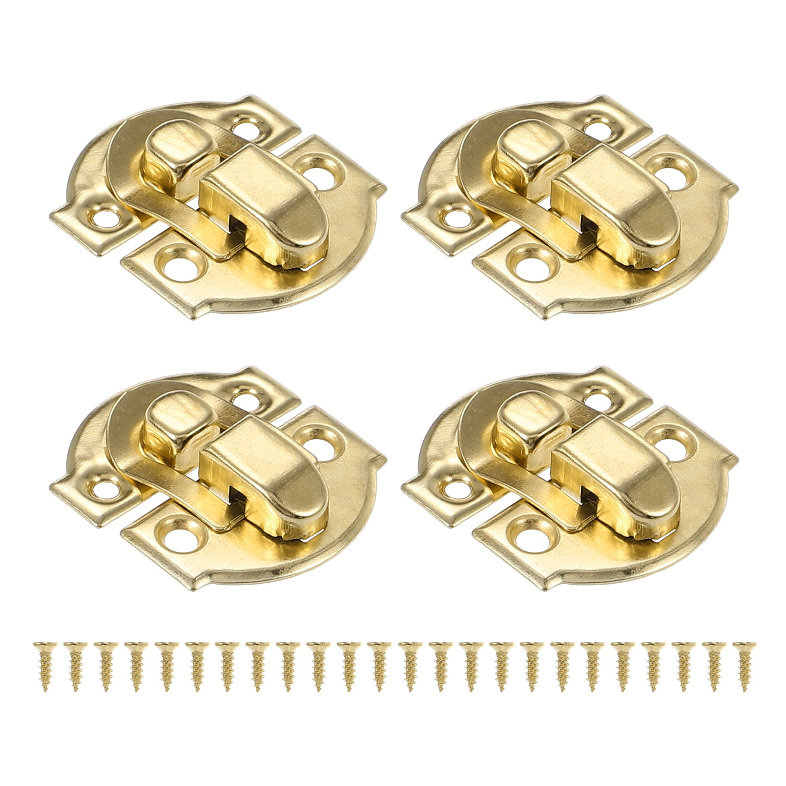 Small Metal Box Toggle Latch, 4 Pack Vintage Hasp Latch Lock Buckle ...