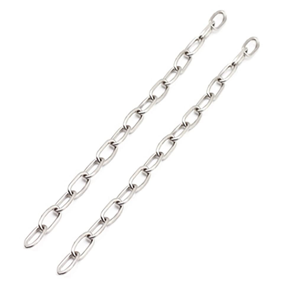 Small Metal Chain,Stainless Steel Safety Chains Long Link Chain Rings ...