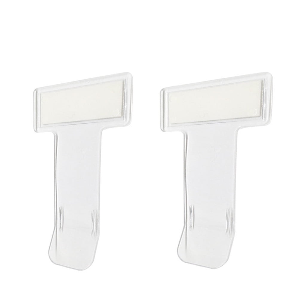 Small Metal Clips for Closet Rod Hooks Wall Mount Elevator Drop Keys ...