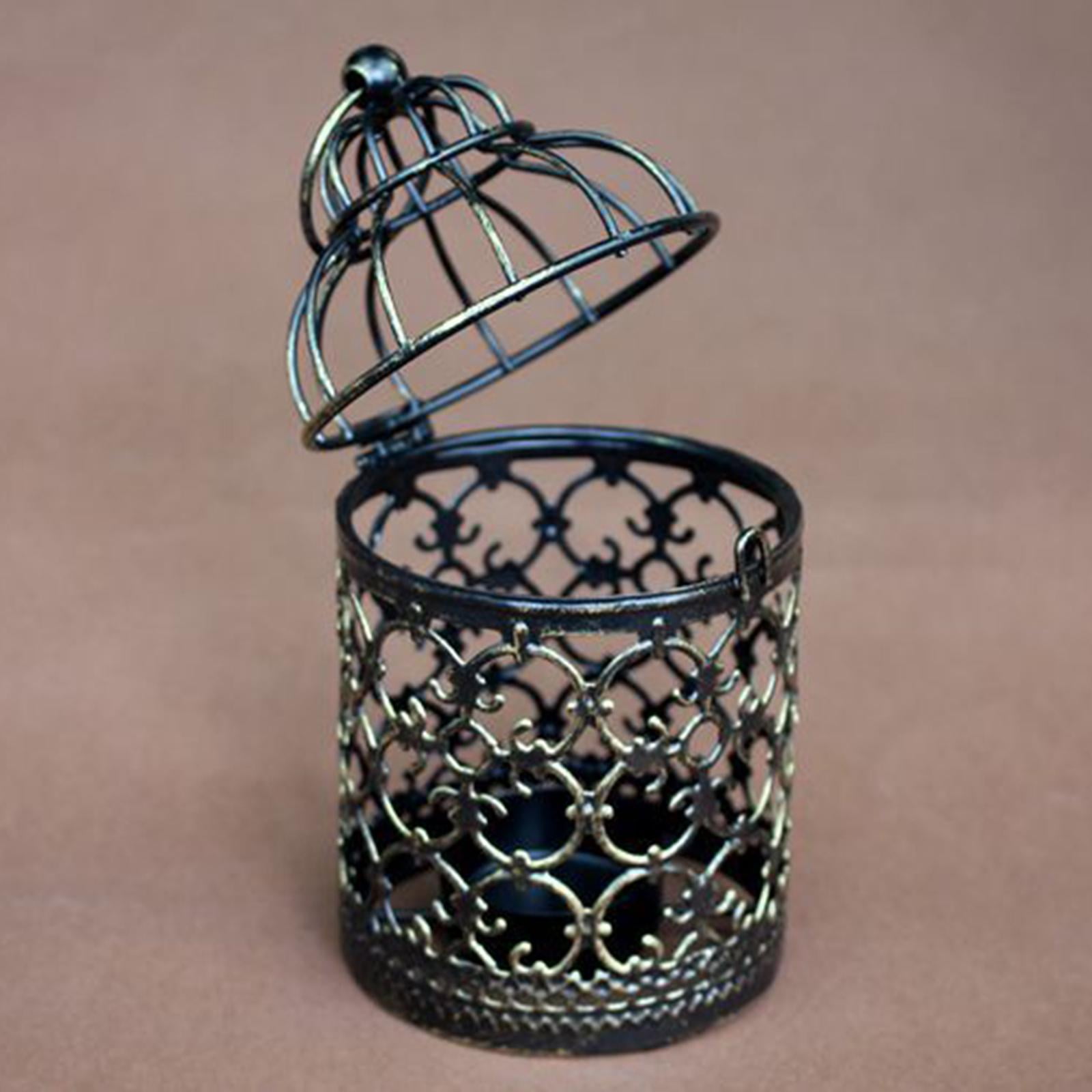 Small Metal Hanging Candle Holder Decorative Candle Lantern Vintage ...