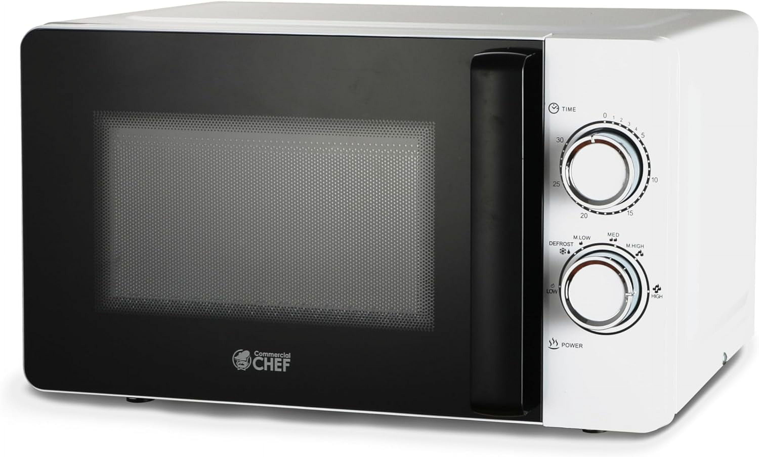 Small Microwave 0.7 Cu. Ft. Countertop Microwave with Mechanical ...