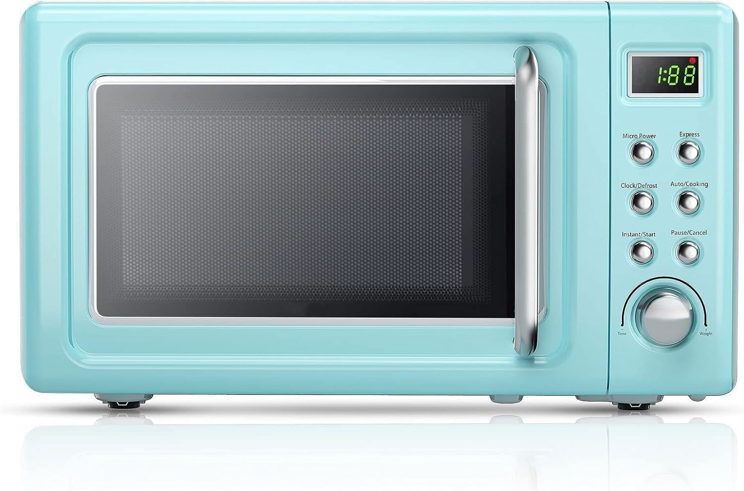 Small Microwave, 0.7Cu.ft 700 Watt Countertop Microwave with 5 Micro ...