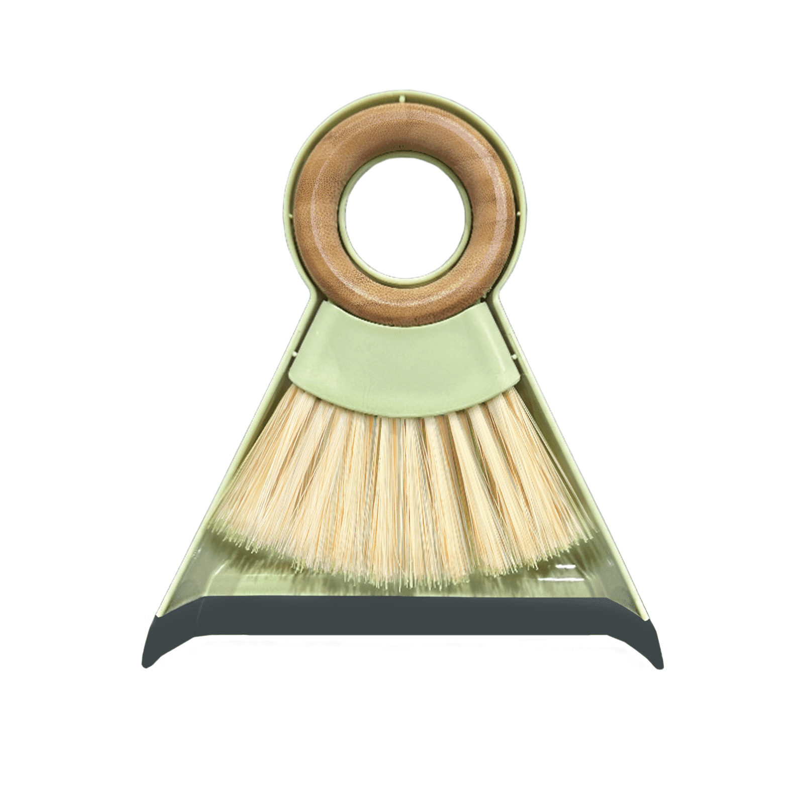 WDDBHSKN Small Broom and Dustpan Set, Bamboo Handle, Mini Brush for Cat ...