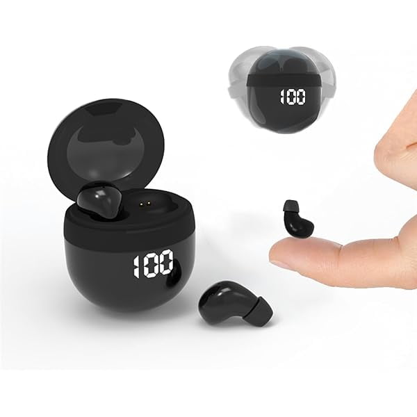 Small Mini Invisible Earbuds for Work Wireless Bluetooth Tiny Low ...