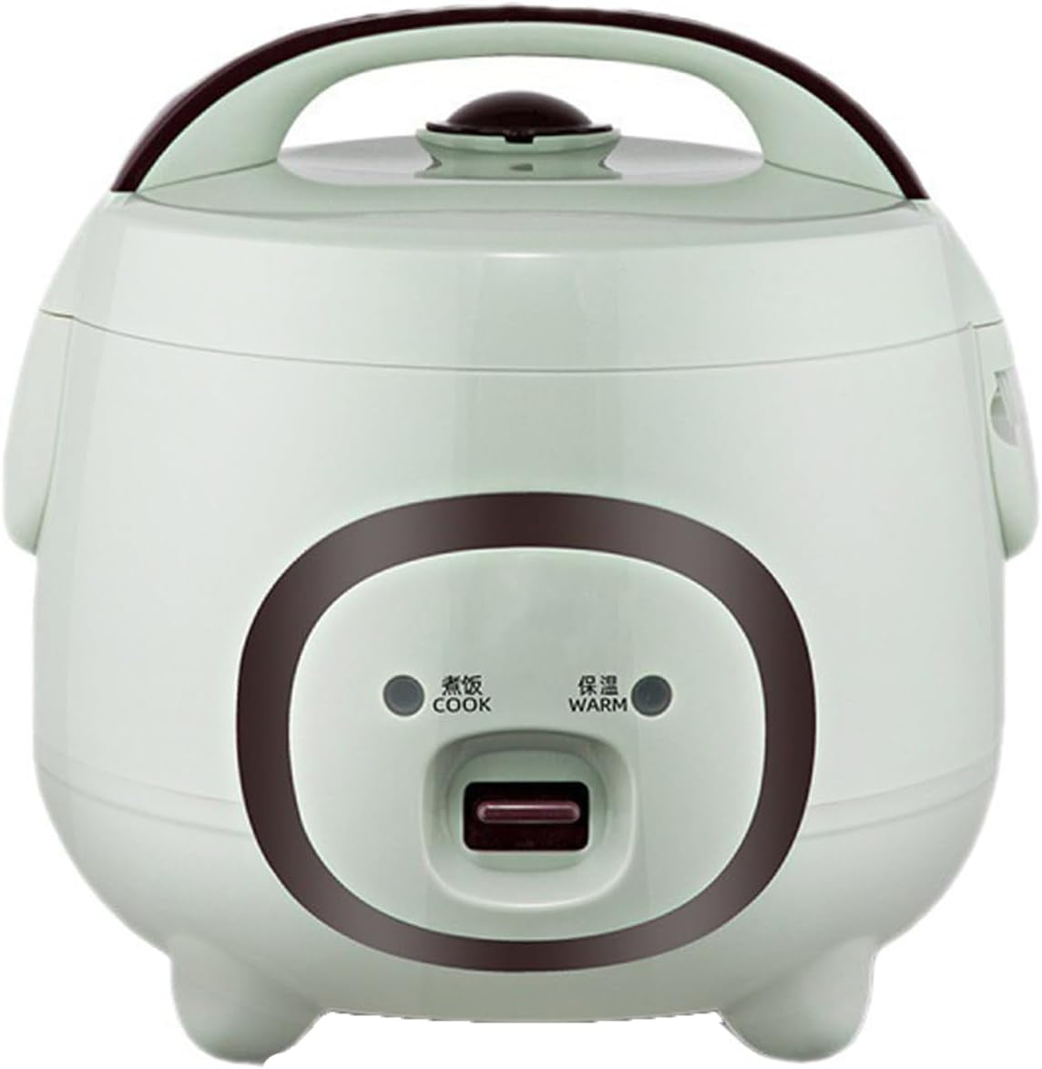 Small Mini Rice Cooker/Detachable Non-Stick Pan/One-Button Heat ...