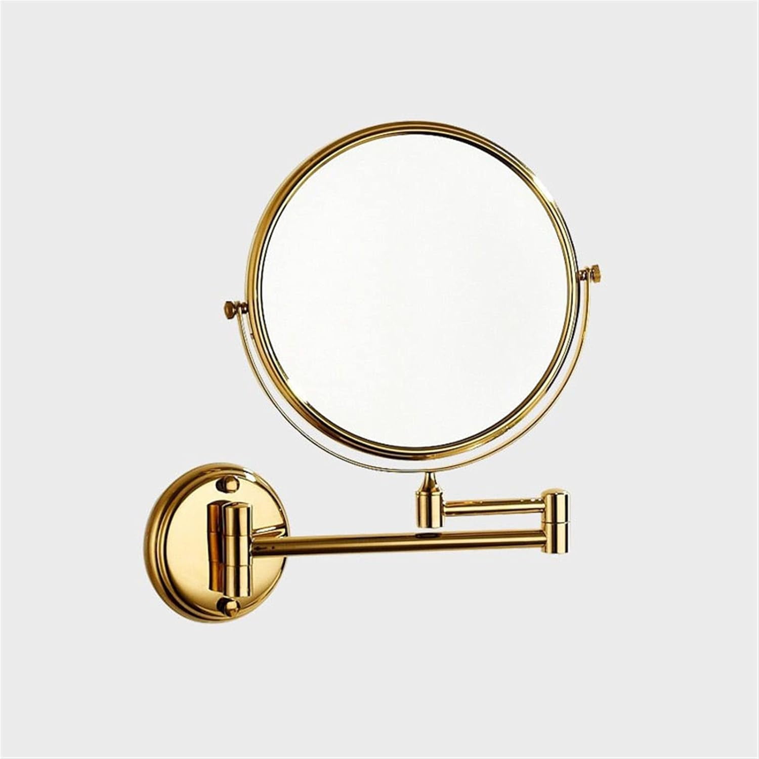 Small Mirror Travel Mirror Make up Mirror, Bathroom Wall-Mounted Double ...