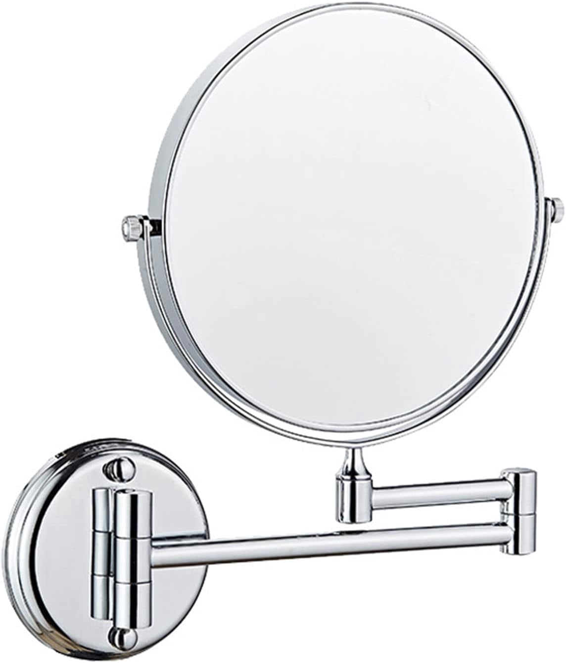 Small Mirror Travel Mirror Make up Mirror, Bathroom Wall-Mounted Double ...