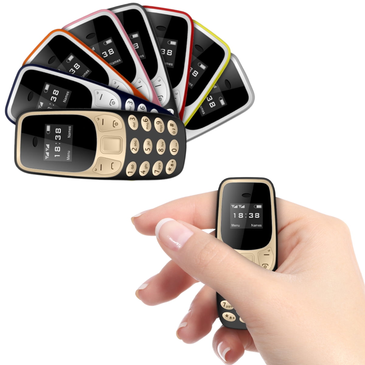 Small Mobile Phone Bluetooth Dialer Magic Voice Low Radiation Telephone ...
