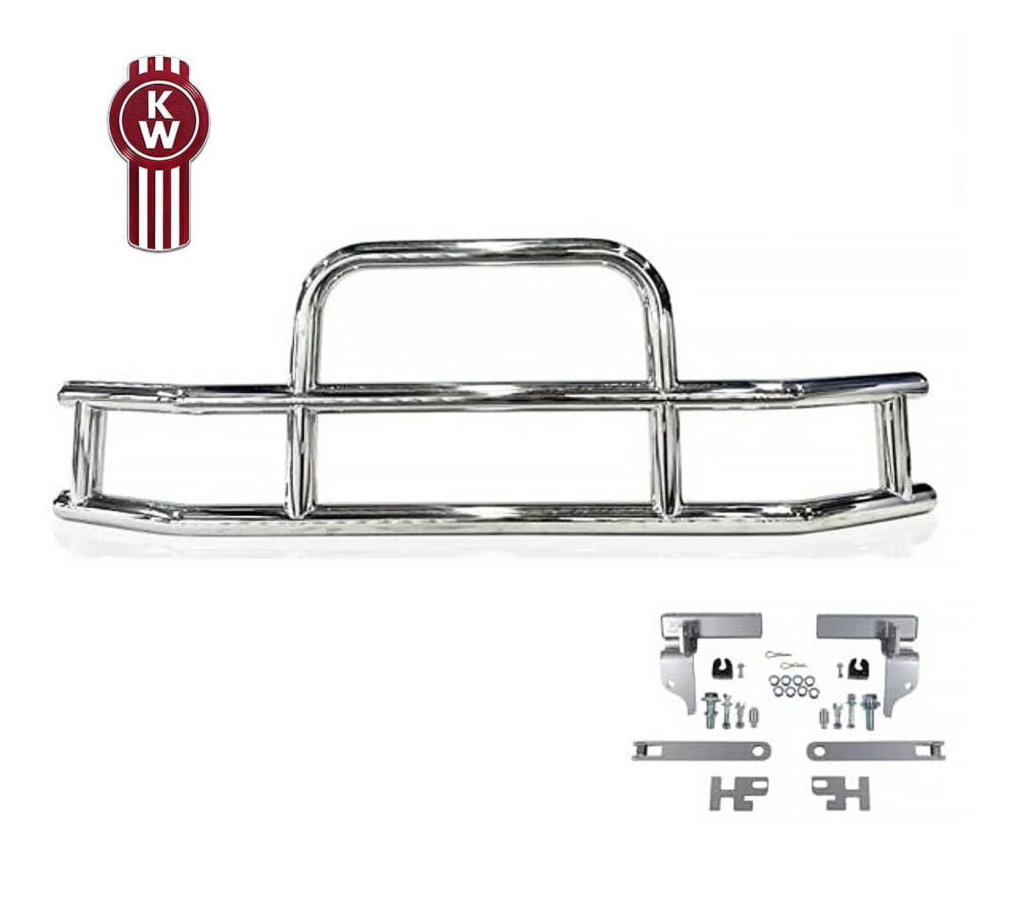 Small Model Deer Grille Guard Compatible for Kenworth T660 (2022) with ...