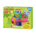 Small Modeling Clay Set, 32 Colors Safe Non-Toxic Oven Non Baking Dried ...