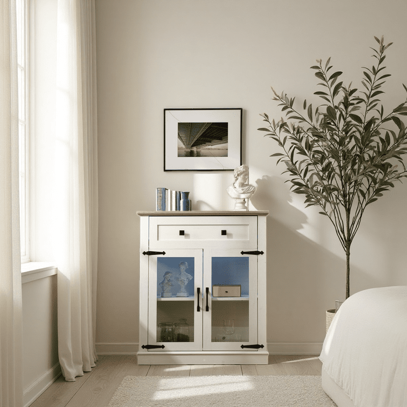 Small Modern Buffet Cabinet - Walmart.com
