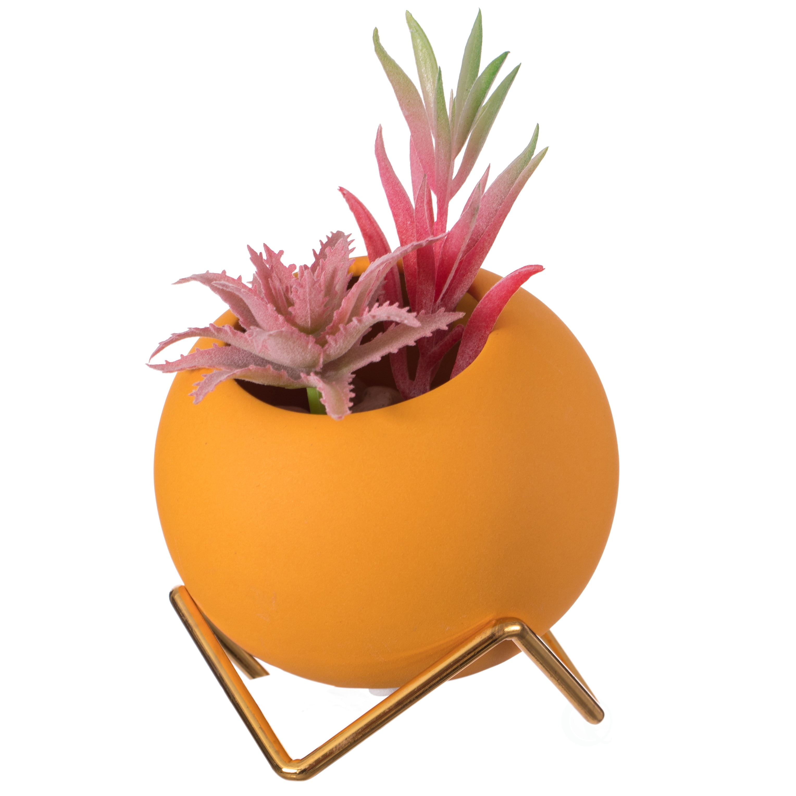 Small Modern Ceramic Flower Vase for Living Room, Home Office Table ...